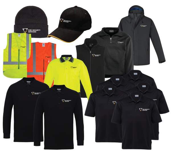 Tech Uniform Pack | Fire Security Services | DG Store